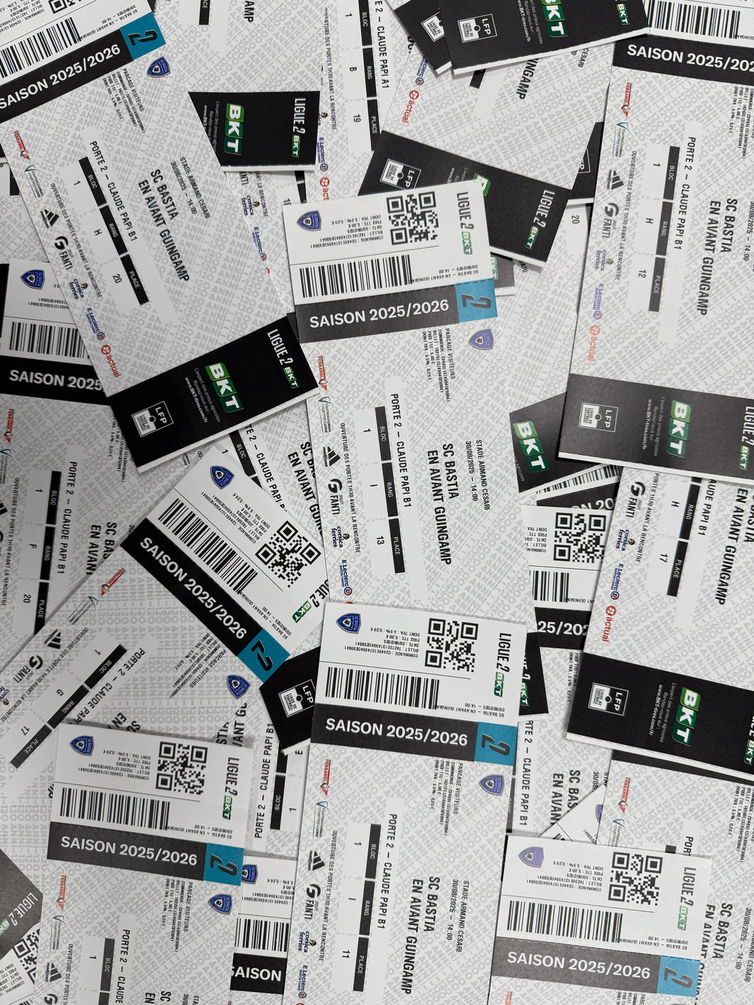 BIGLIETTERIA : G14 - SC BASTIA vs STADE DE REIMS