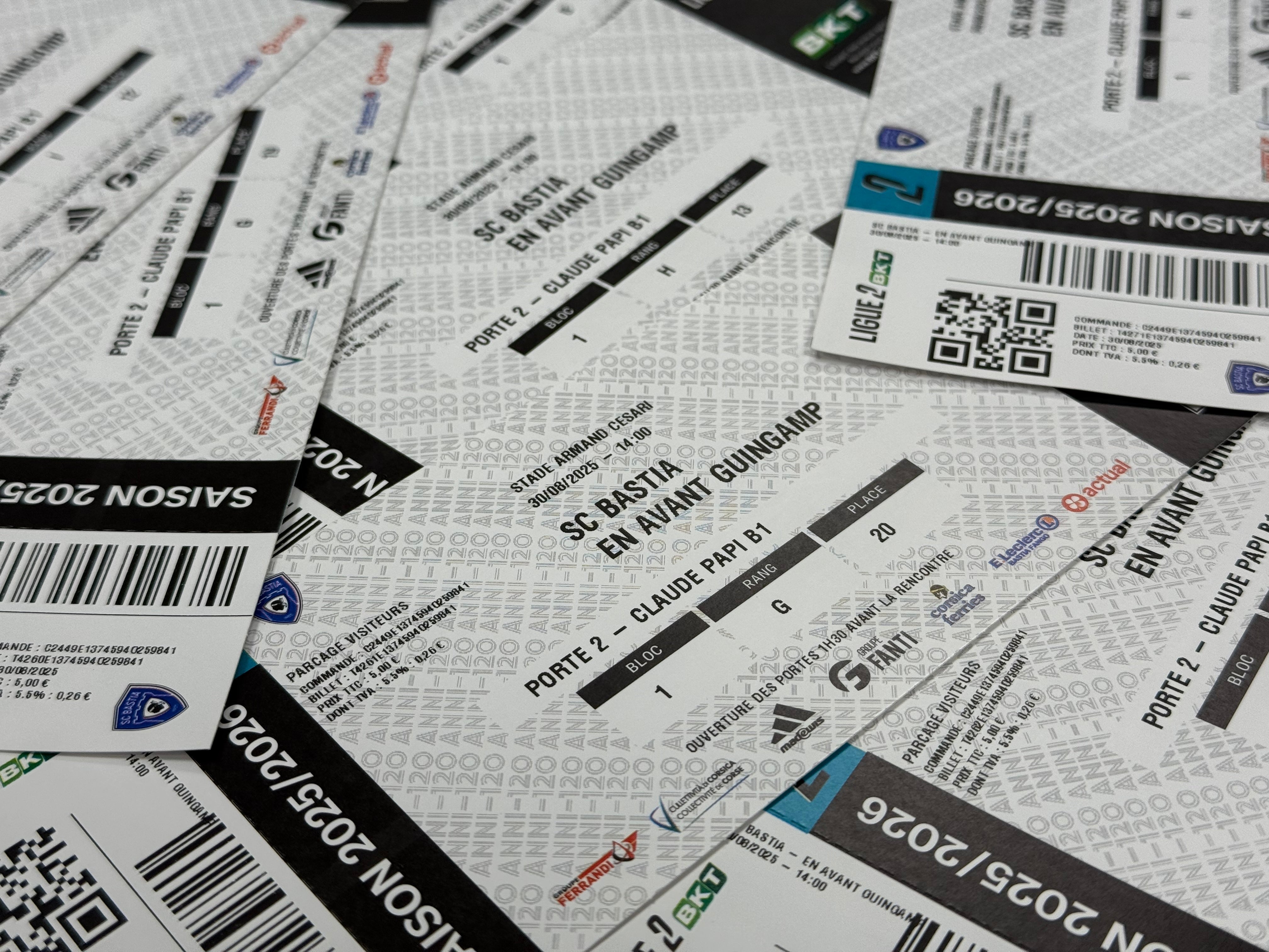 BIGLIETTERIA : G13 - SC BASTIA vs CLERMONT FOOT 63